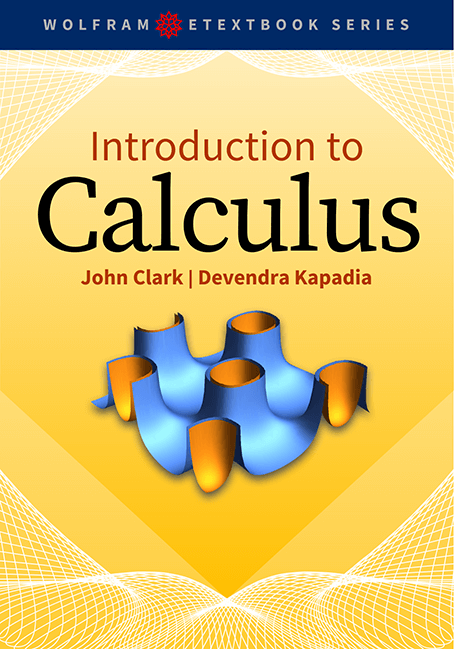 Introduction to Calculus--Wolfram Media