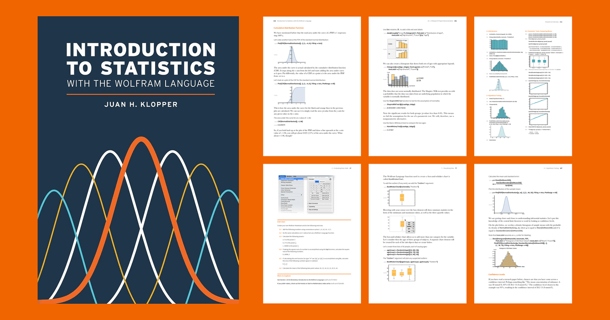 Introduction to Statistics with the Wolfram Language